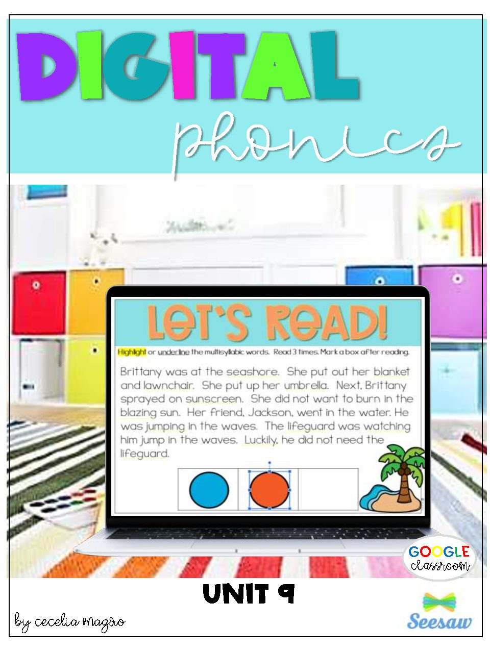 Digital Phonics For First Grade MULTISYLLABIC WORDS I Love 1st Grade Digital Phonics For First Grade MULTISYLLABIC WORDS I Love 1st Grade