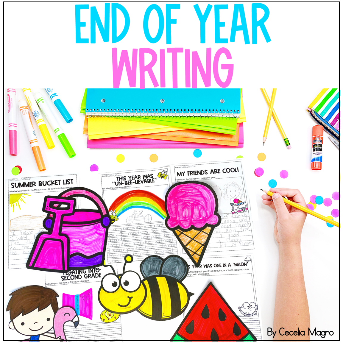 End of the Year Writing Activities for the Primary Grades - I Love 1st ...