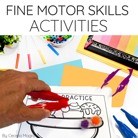 Fine Motor Skills Activities and Centers For Fine Motor Development - I ...