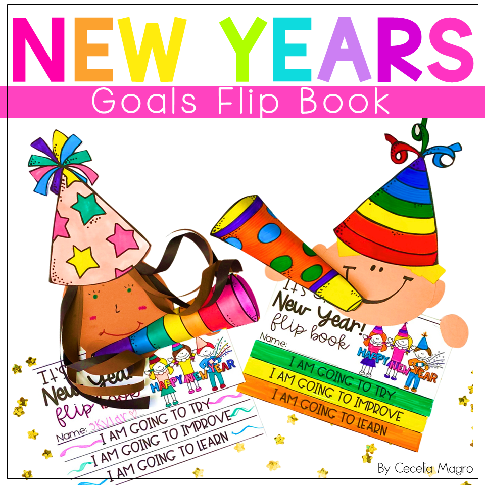 New Years Resolution New Years Craft New Year Goals for Kids - I Love ...